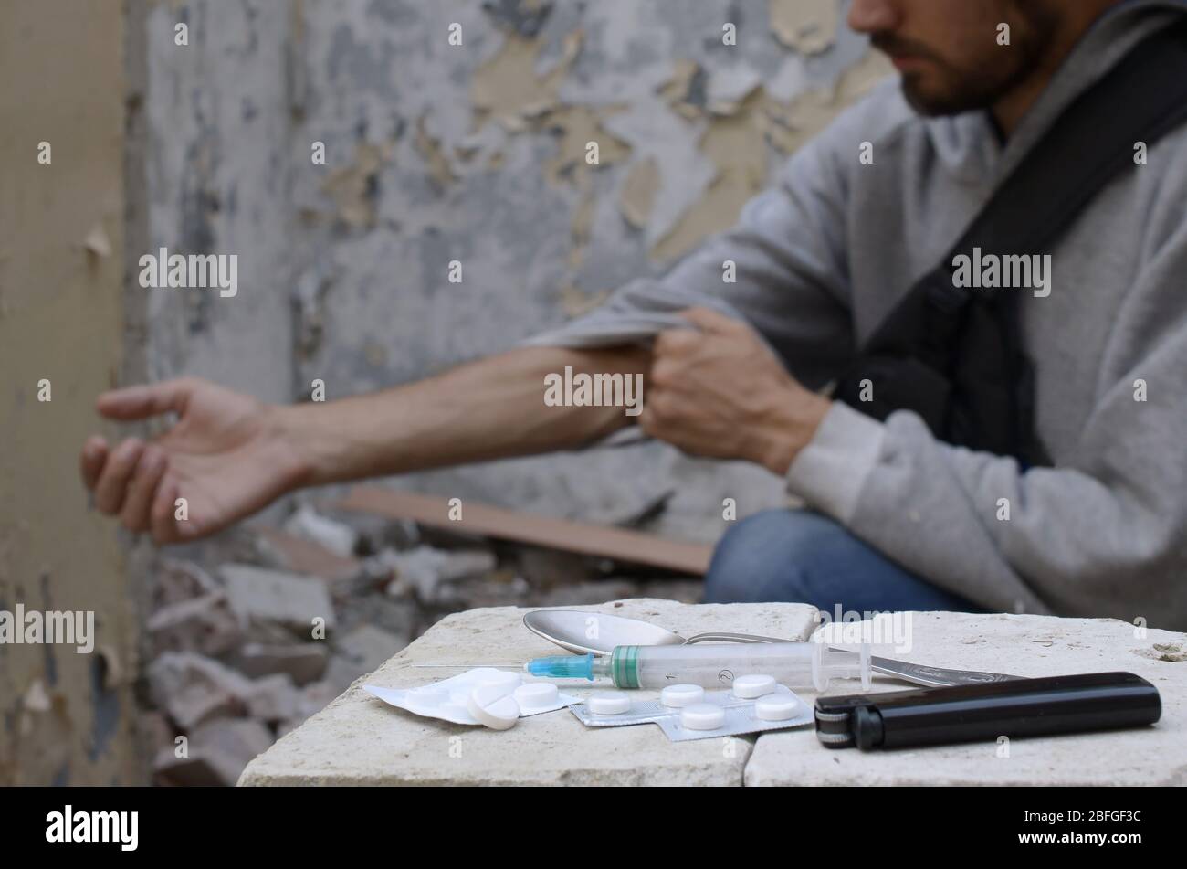 Drug store heroin hi-res stock photography and images - Alamy