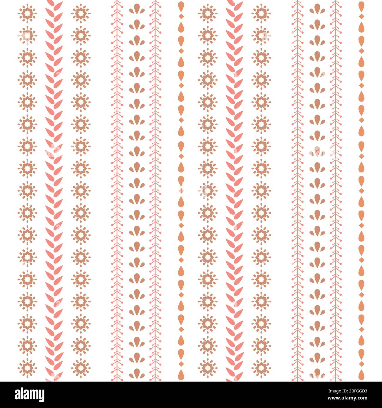 Beautiful embroidery design pattern with colorful stitches on fabric ...