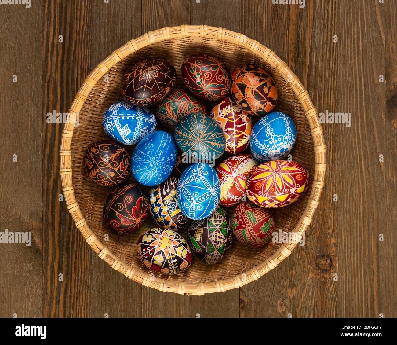 Europe easter eggs european tradition folklore pattern hi-res stock ...