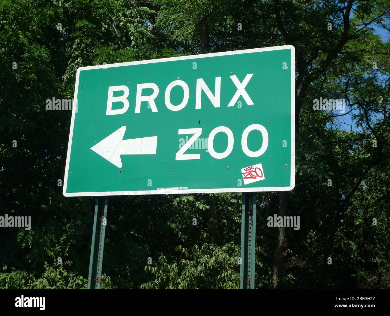 Bronx Zoo Sign