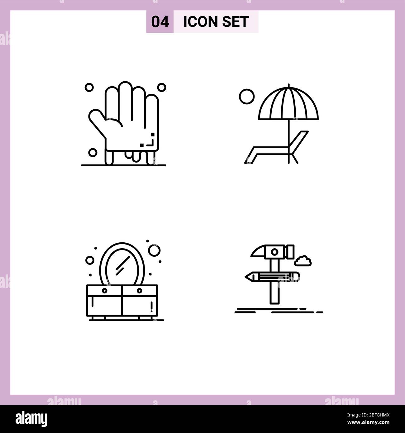 Scary bench Stock Vector Images - Alamy