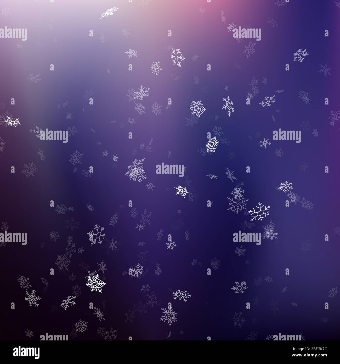 Flying flakes snowfall Stock Vector Images - Alamy