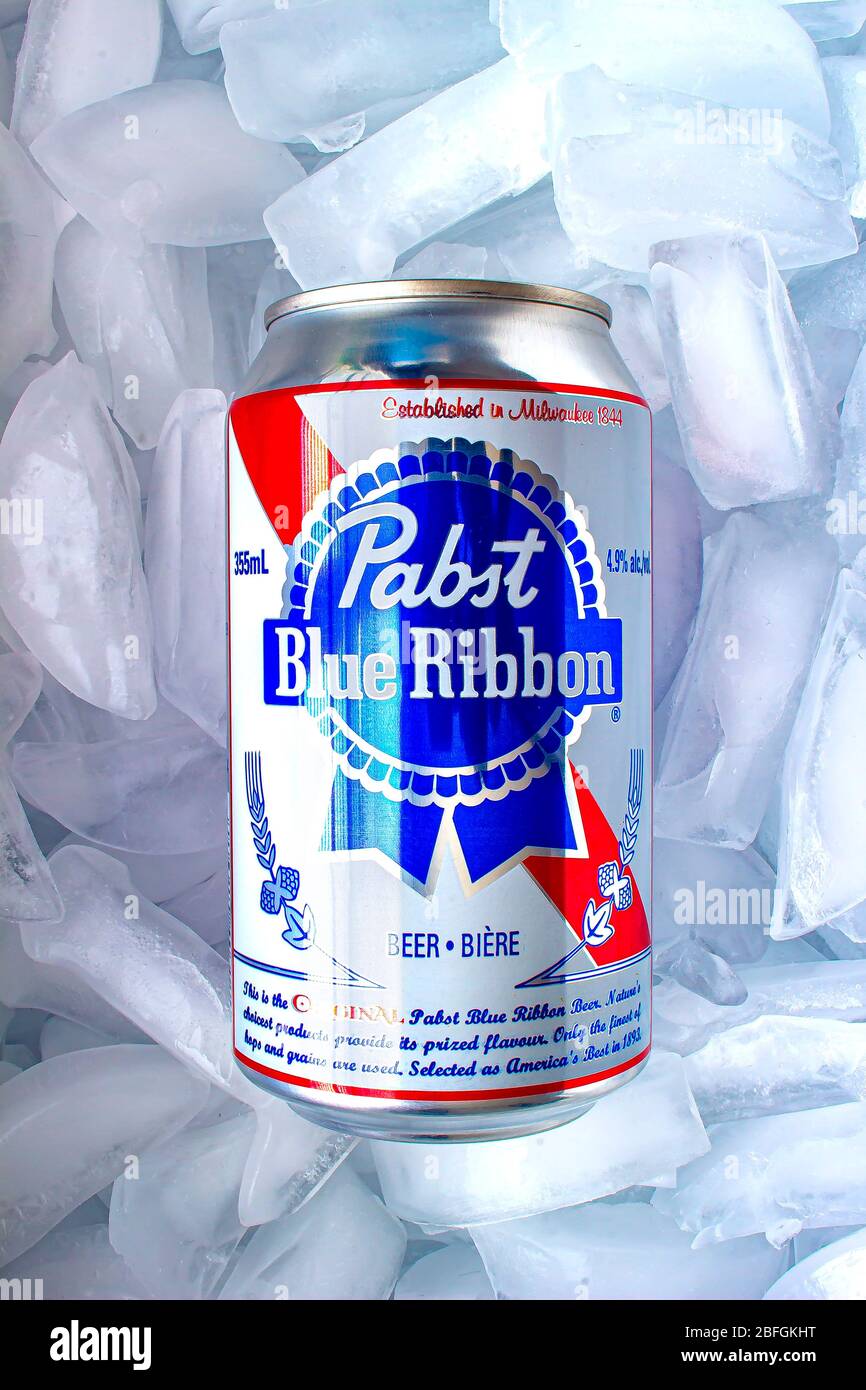 Pabst blue ribbon beer hi-res stock photography and images - Alamy