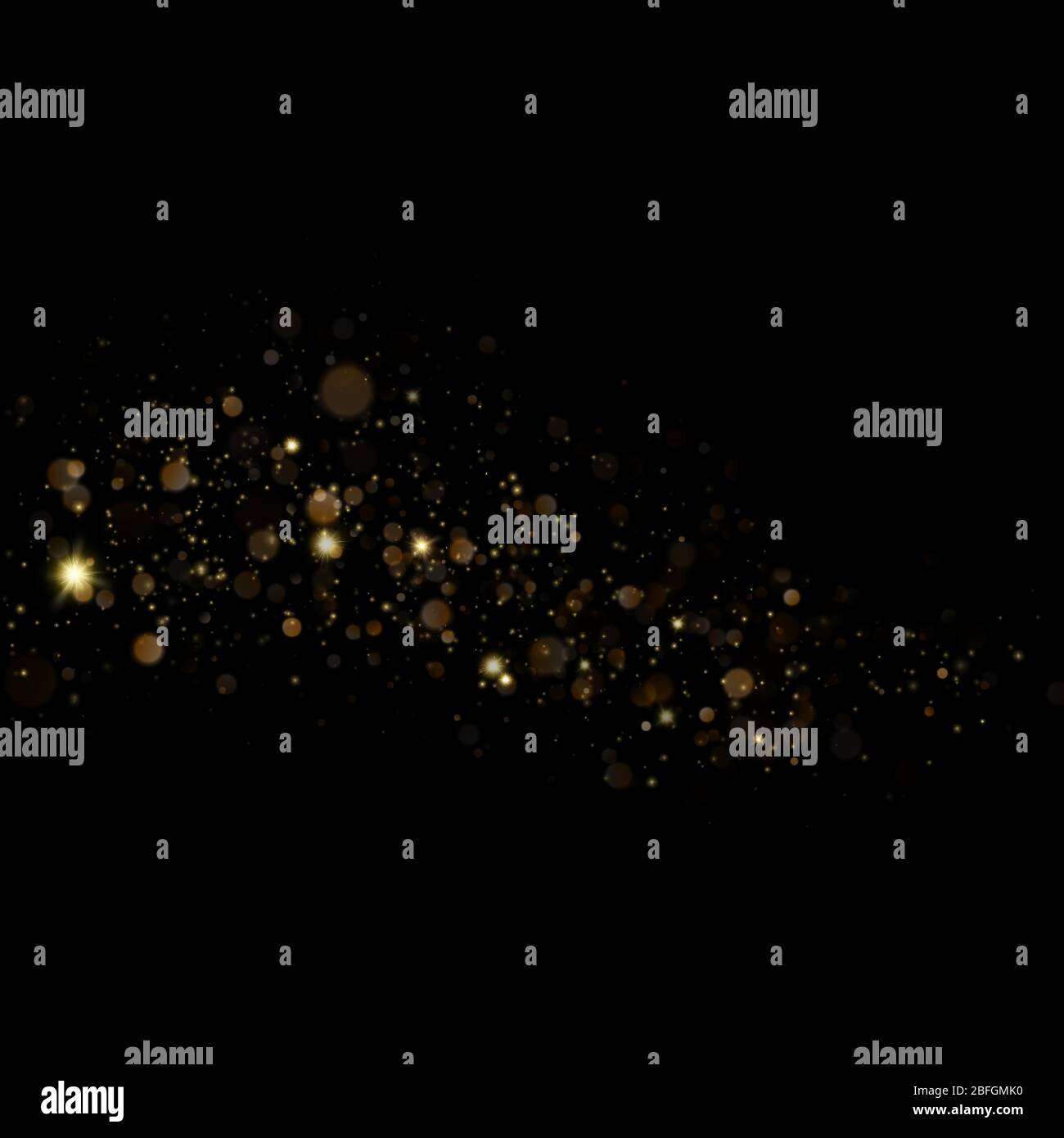 Christmas stardust trail effect. EPS 10 vector file Stock Vector Image ...