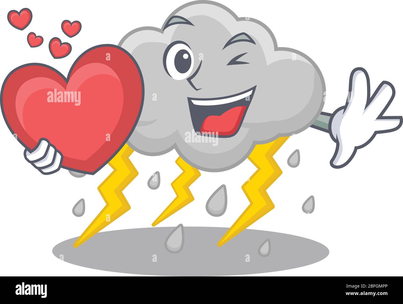 Stormy sky nature scene Cut Out Stock Images & Pictures - Alamy