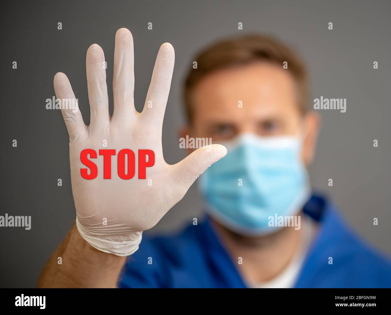 Stop the virus spreading hi-res stock photography and images - Alamy