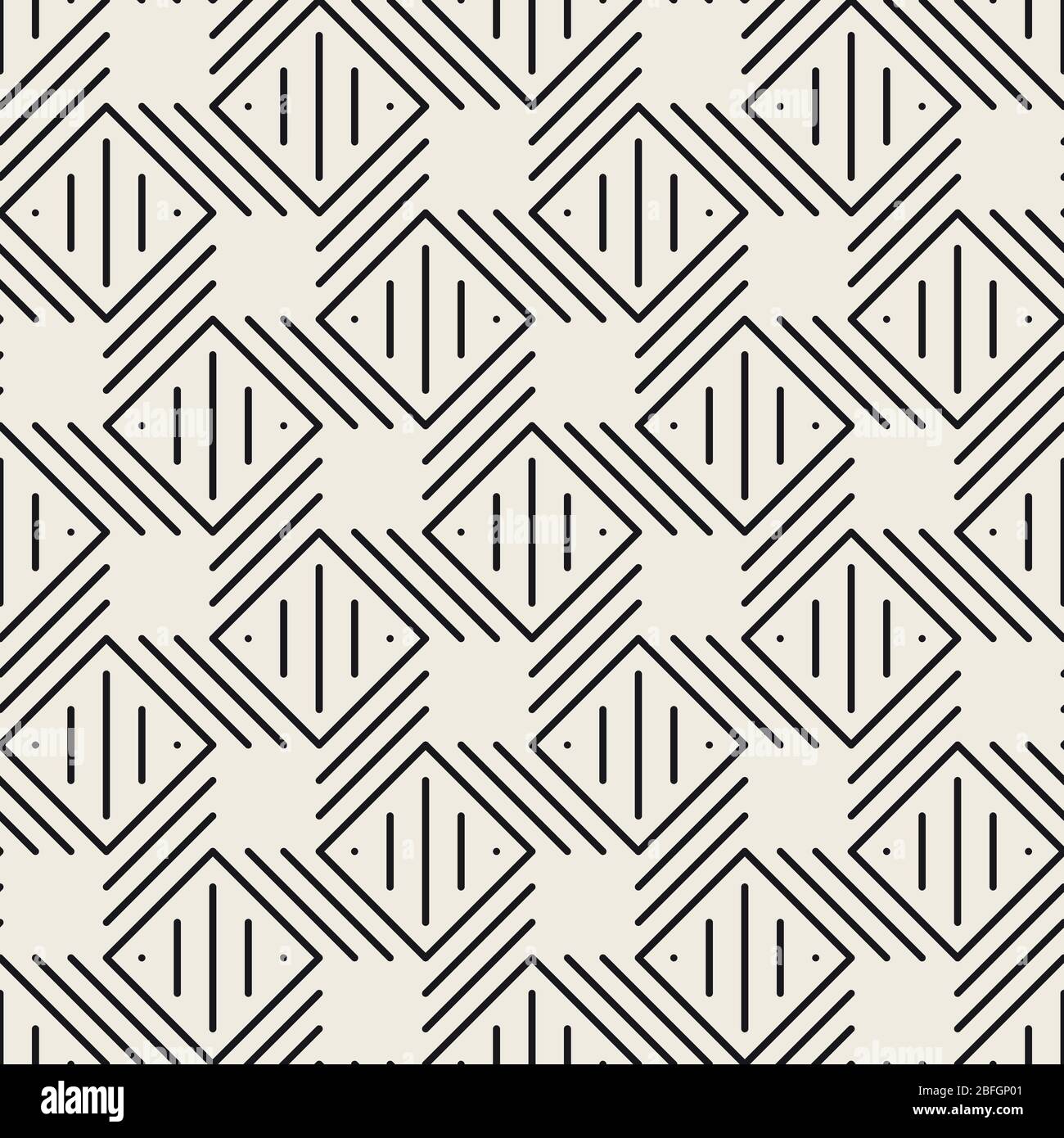 Vector seamless pattern. Modern stylish abstract texture. Repeating ...