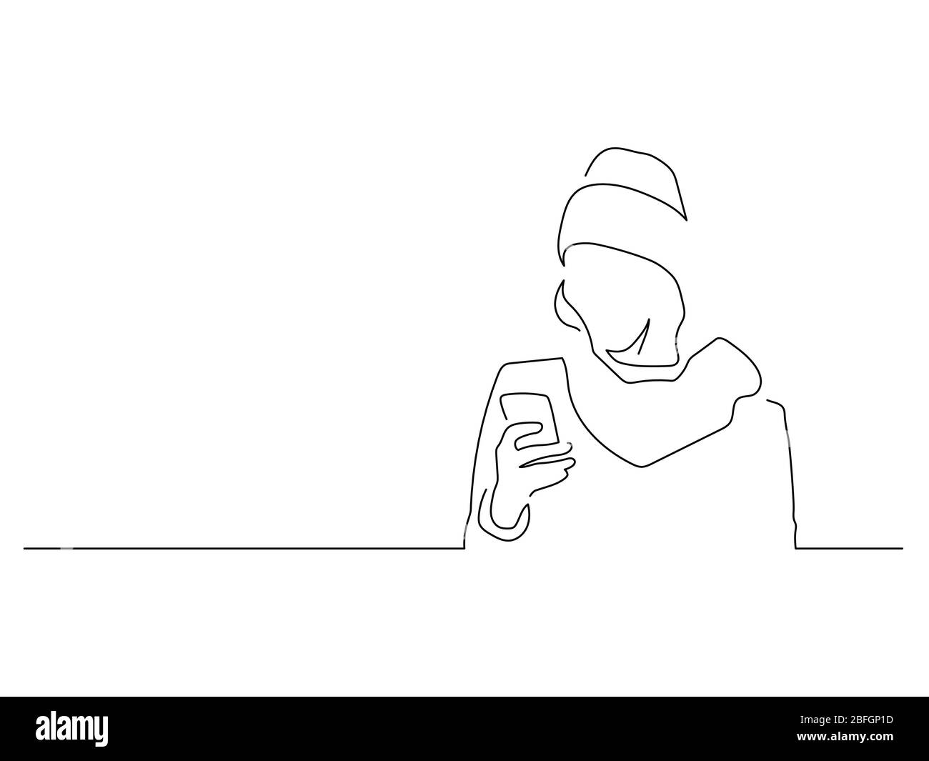 Christmas isolated line drawing, vector illustration design Stock ...