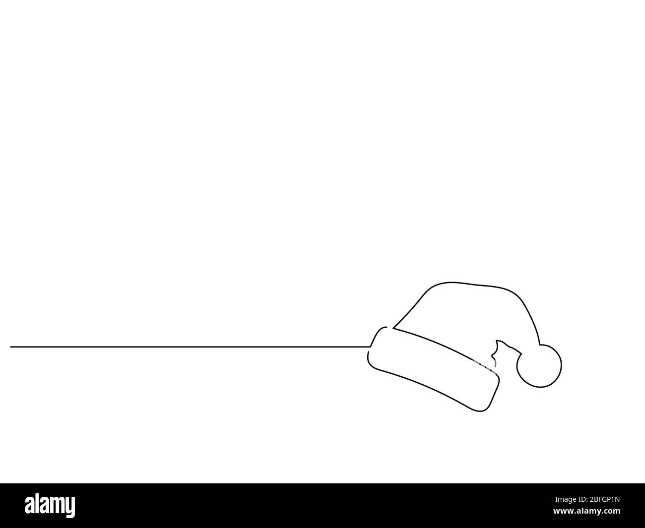 Christmas isolated line drawing, vector illustration design Stock ...