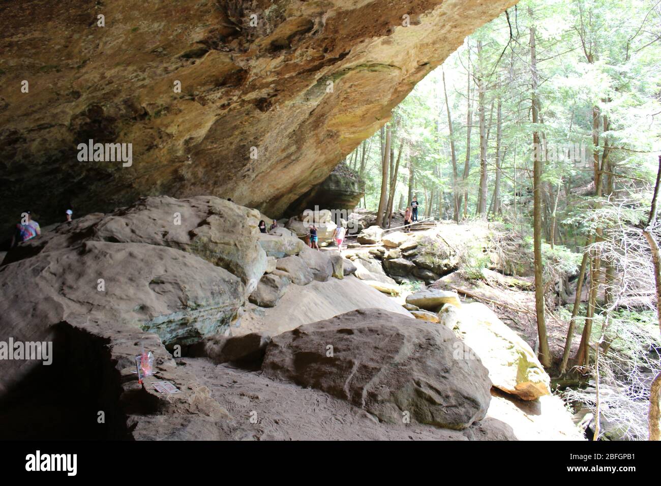 Place to visit in Columbus Ohio water fall,green trees and green ...