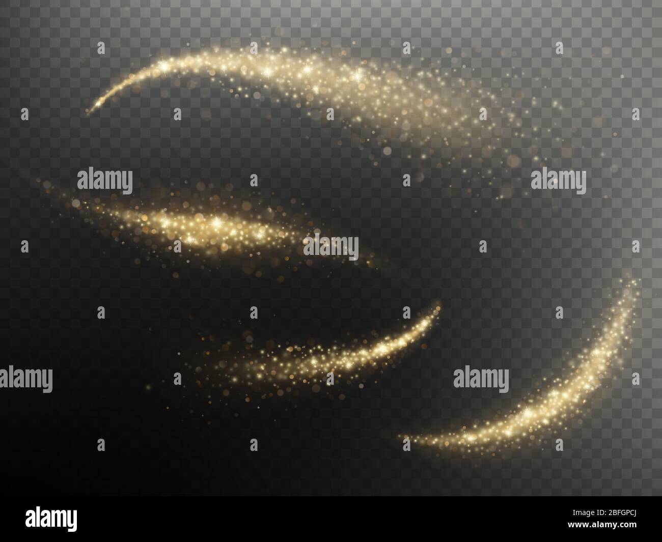 Comet particles Stock Vector Images - Alamy