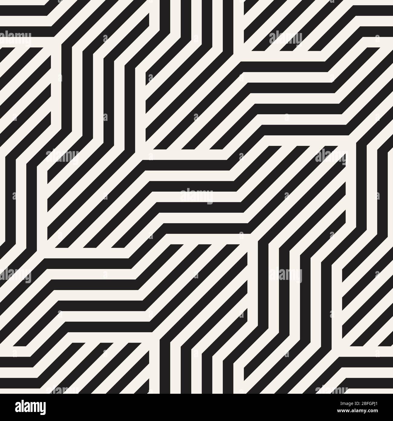 Vector seamless geometric pattern. Modern interlaced lines abstract ... Vector seamless geometric pattern. Modern interlaced lines abstract ...