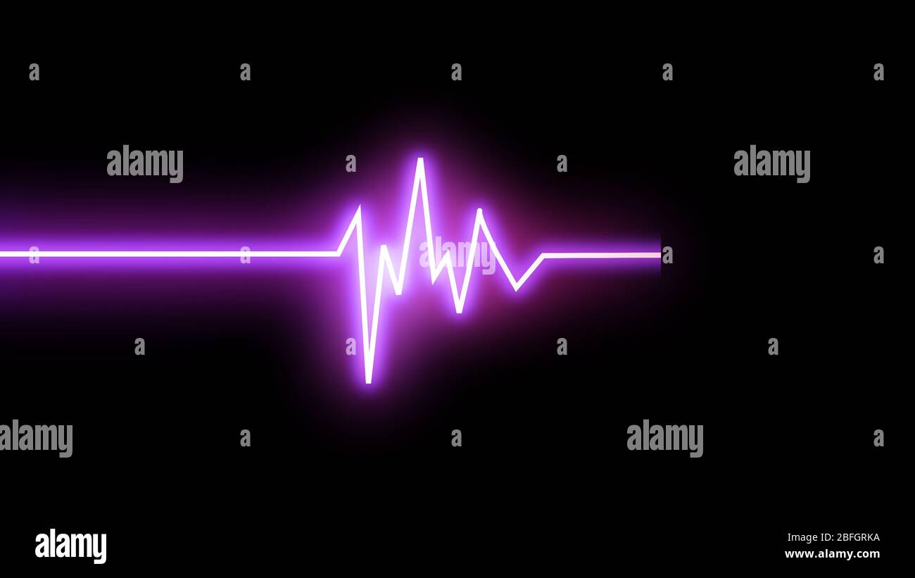 Heartbeat line and medical equipment. Health care concept with ...