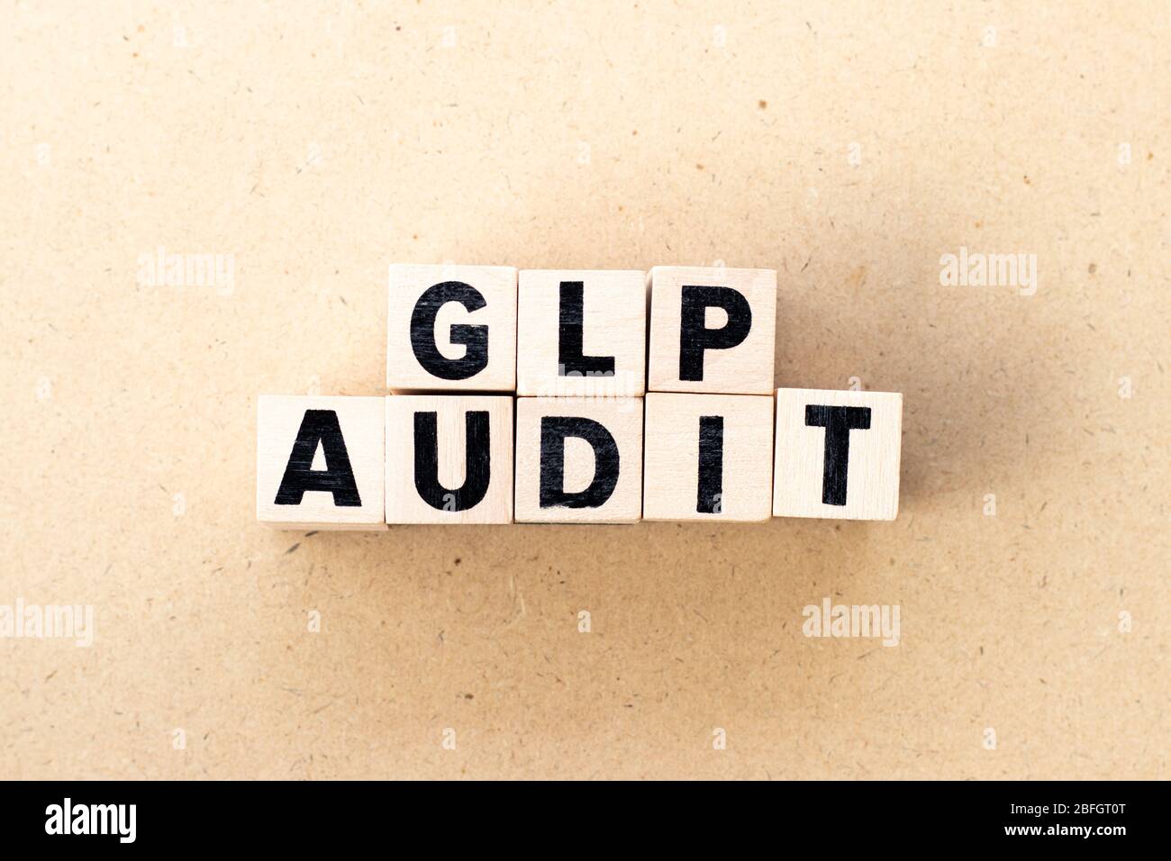 Letter block in word GLP (Abbreviation of Good laboratory practice ...