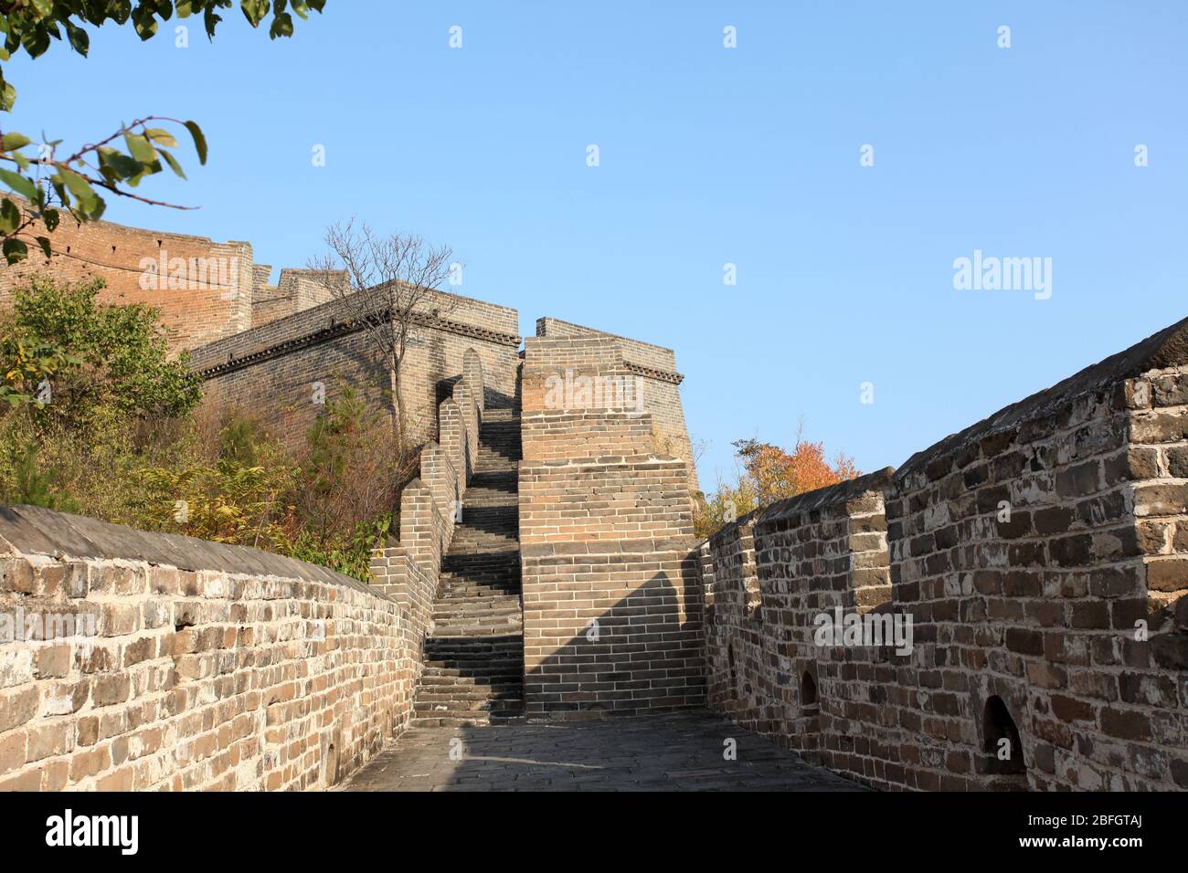 The Great Wall of China, it is very magnificent Stock Photo - Alamy