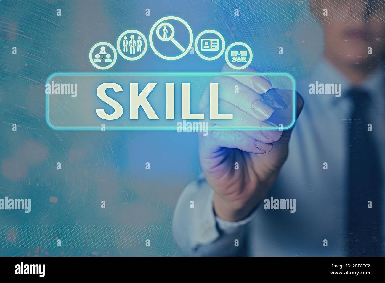 Writing note showing Skill. Business concept for ability to use one s ...