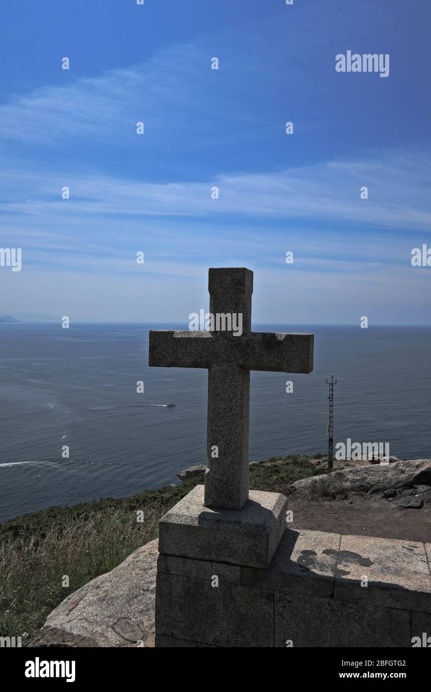 Costa da Morte (Death Coast) at Cape Finisterre, Galicia, Spain Stock ...