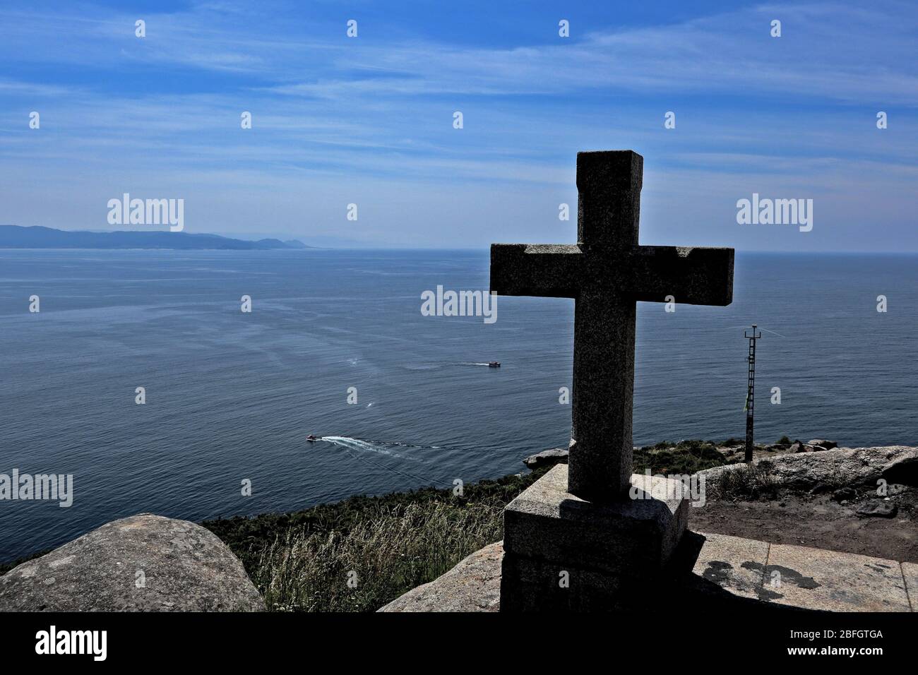Costa da Morte (Death Coast) at Cape Finisterre, Galicia, Spain Stock ...