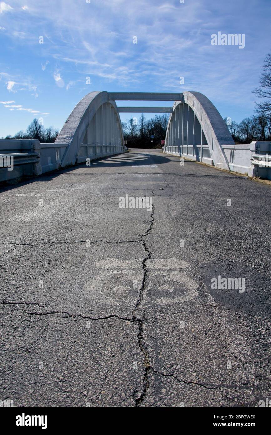 Route 66 in Kansas USA Stock Photo - Alamy