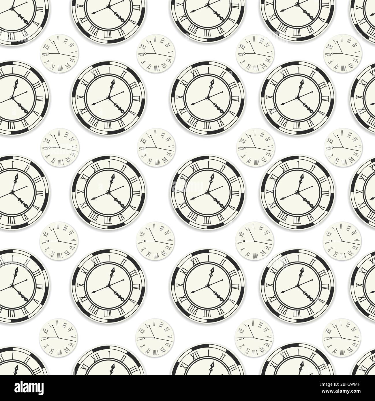 Fancy clock Stock Vector Images - Alamy