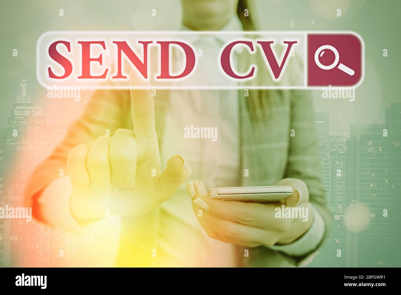 Handwriting text writing Send Cv. Conceptual photo pass resume to ...