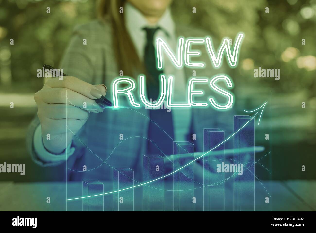 Word writing text New Rules. Business photo showcasing recently one of ...