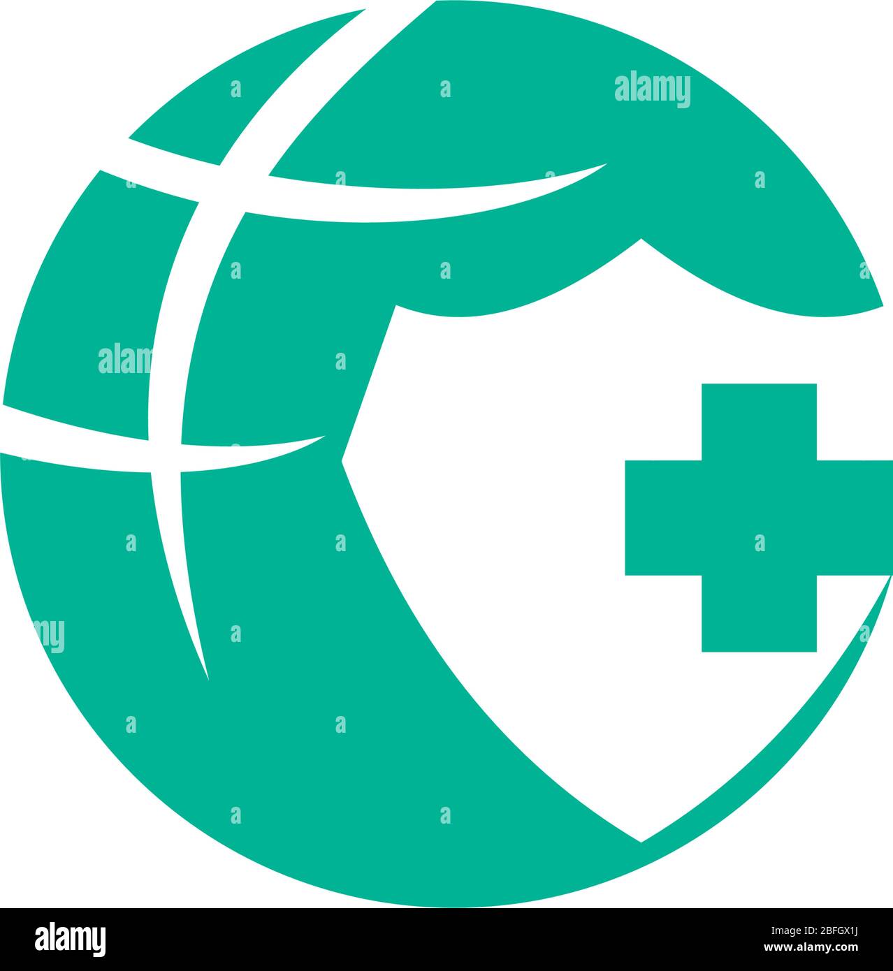 Medical Health Clinic Illustration logo template Stock Vector Image ...