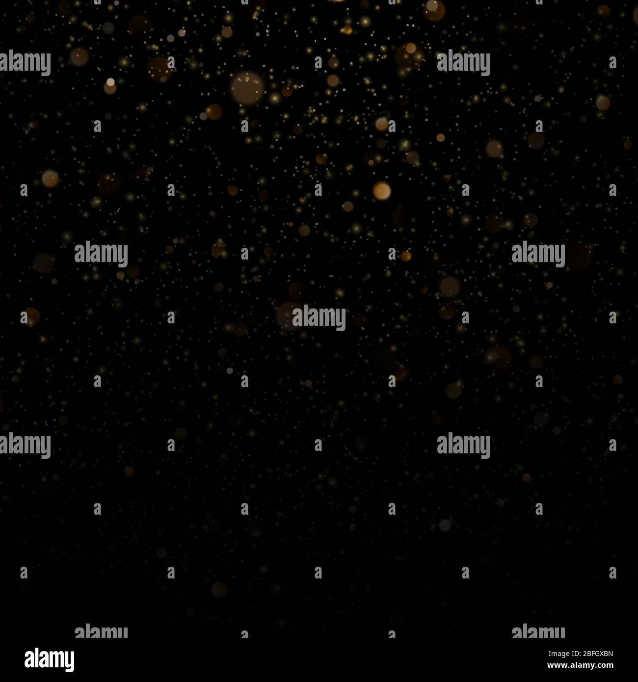 Overlay effect glitter gold light shine effect on black background. EPS ...