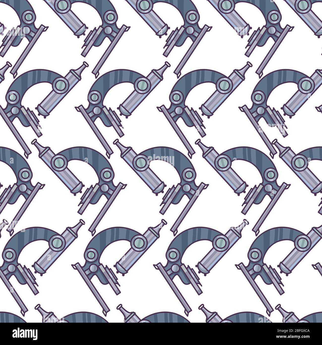 Microscopy microscope pattern Stock Vector Images - Alamy