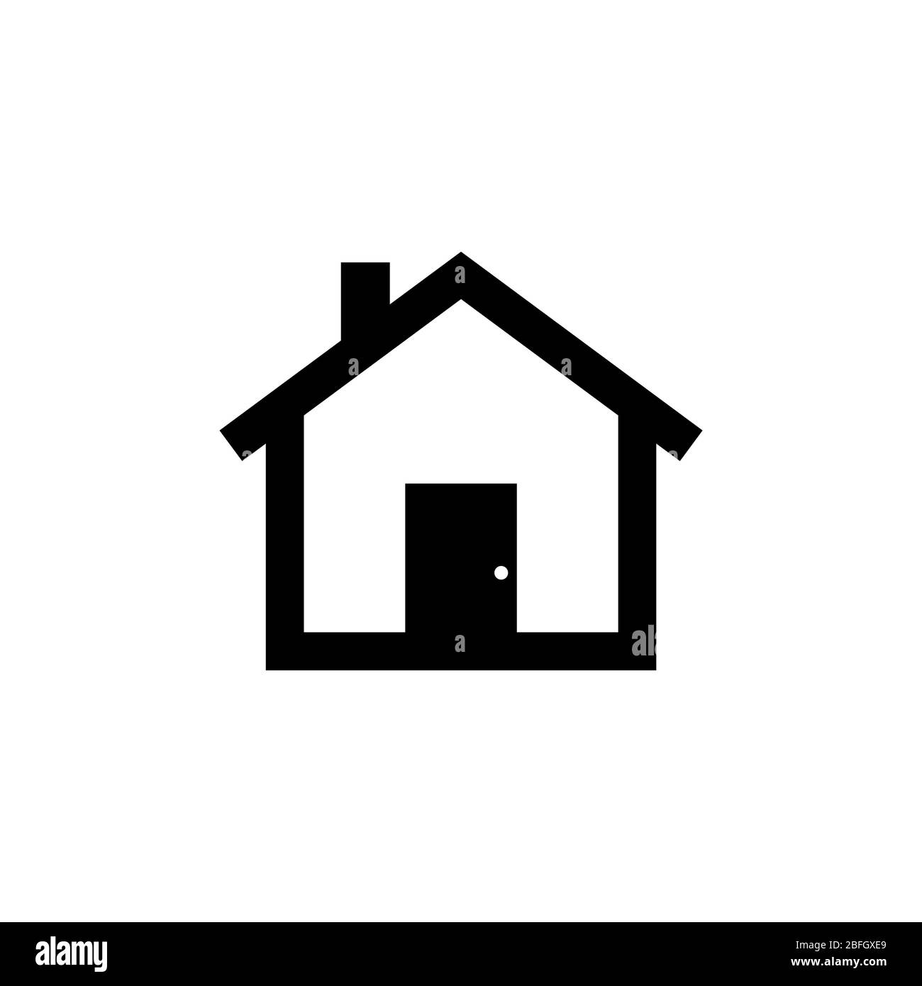 vector house graphic design template Stock Vector Image & Art - Alamy