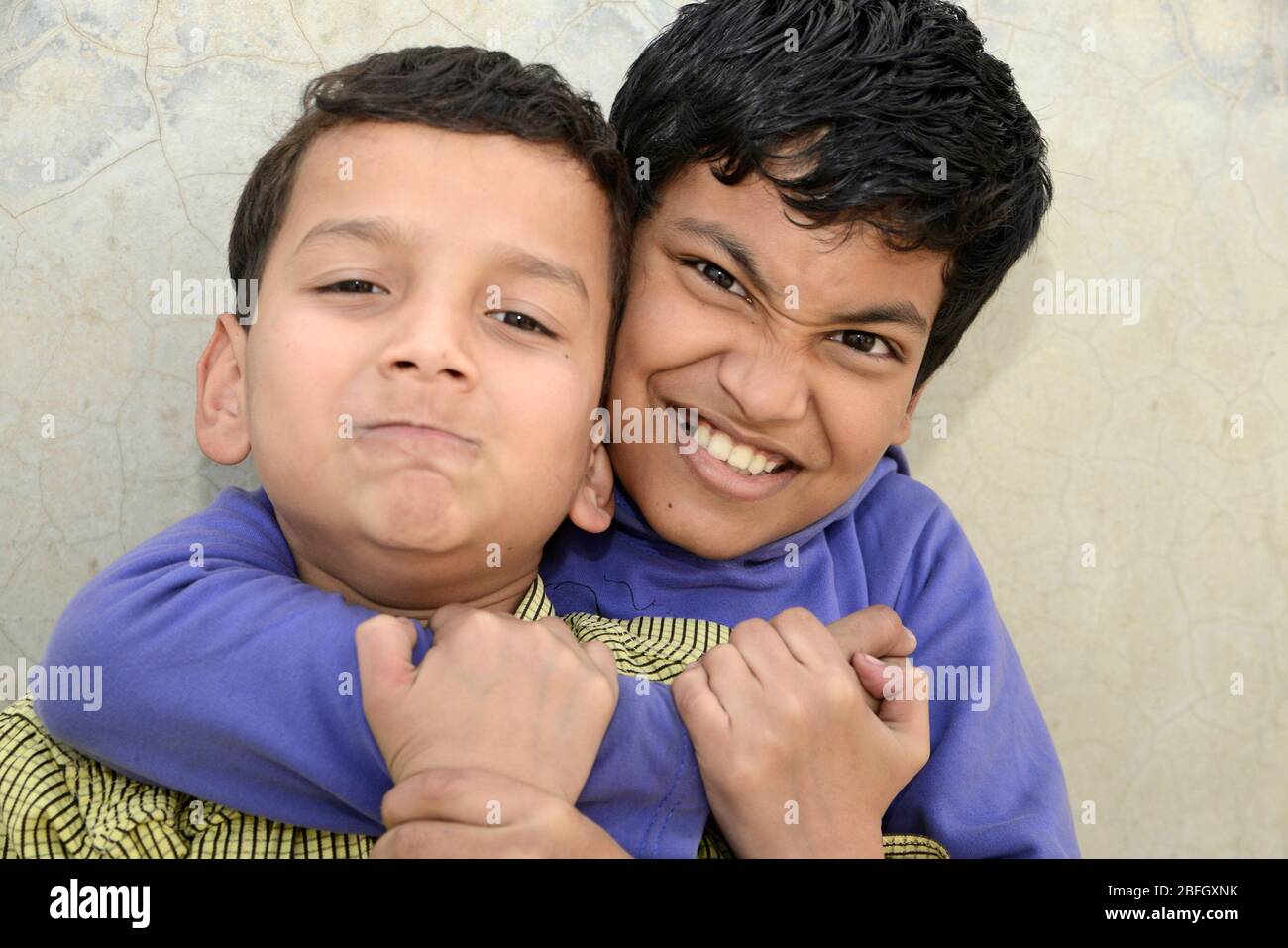 Two Indian Kids Fighting