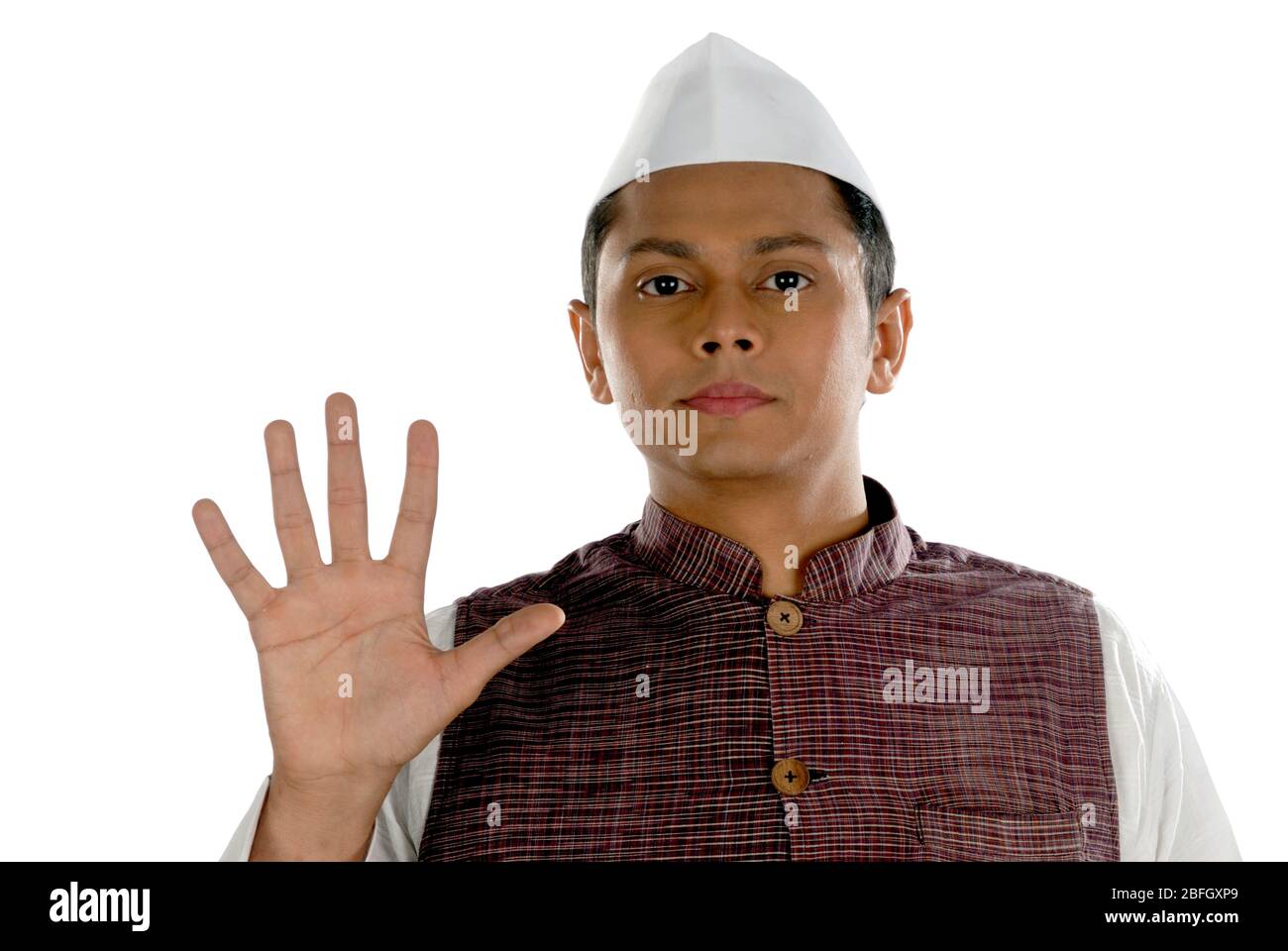 Mumbai; Maharashtra; India- Asia; Dec. 26, 2009 - Portrait of young ...