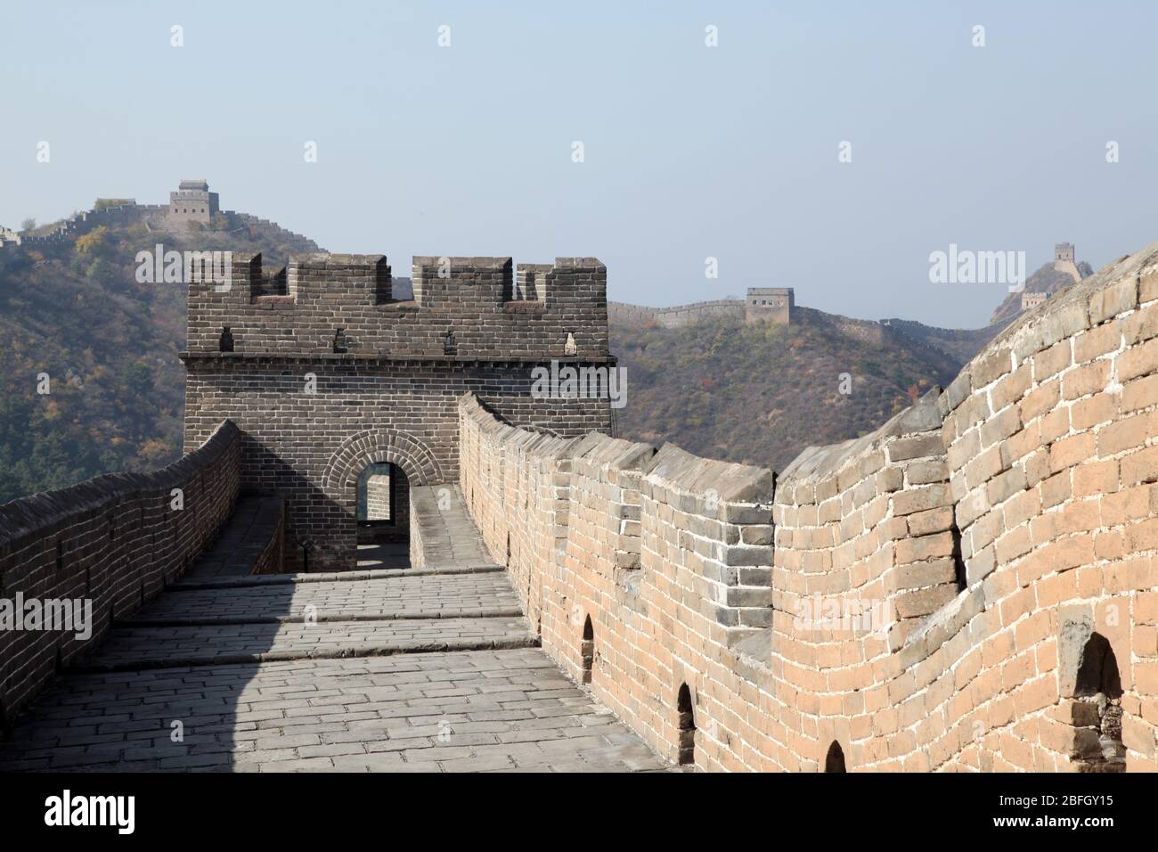The Great Wall of China, it is very magnificent Stock Photo - Alamy