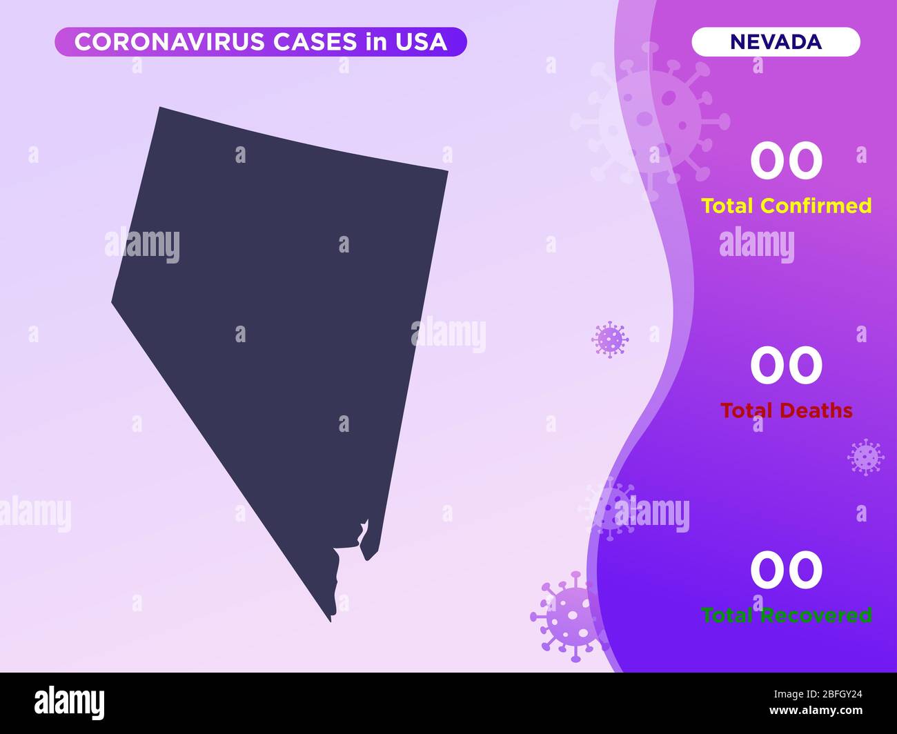 Nevada Infographic High Resolution Stock Photography and Images - Alamy