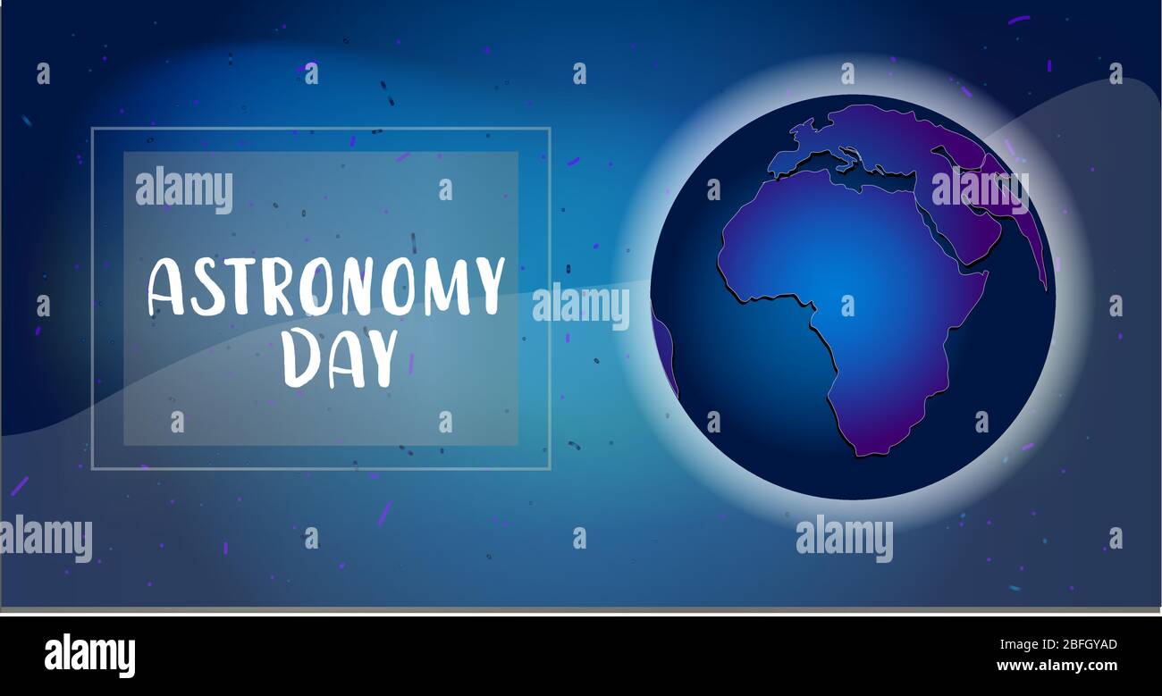 Astronomy. Landing page for the site. Template for space organization ...