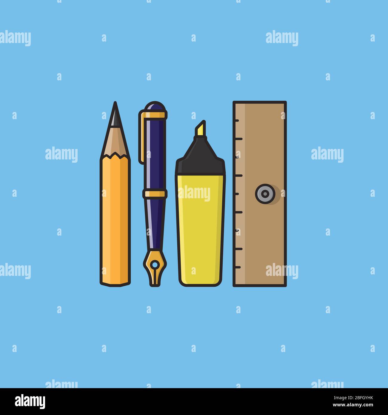 Ruler vectors hi-res stock photography and images - Alamy