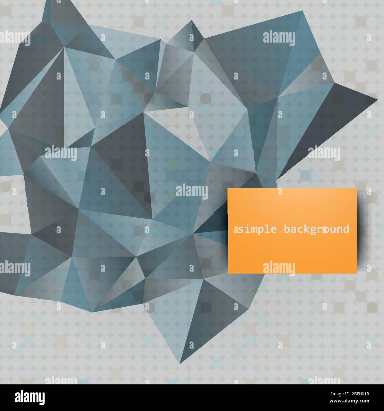 Vector abstract triangulated background Stock Vector Image & Art - Alamy