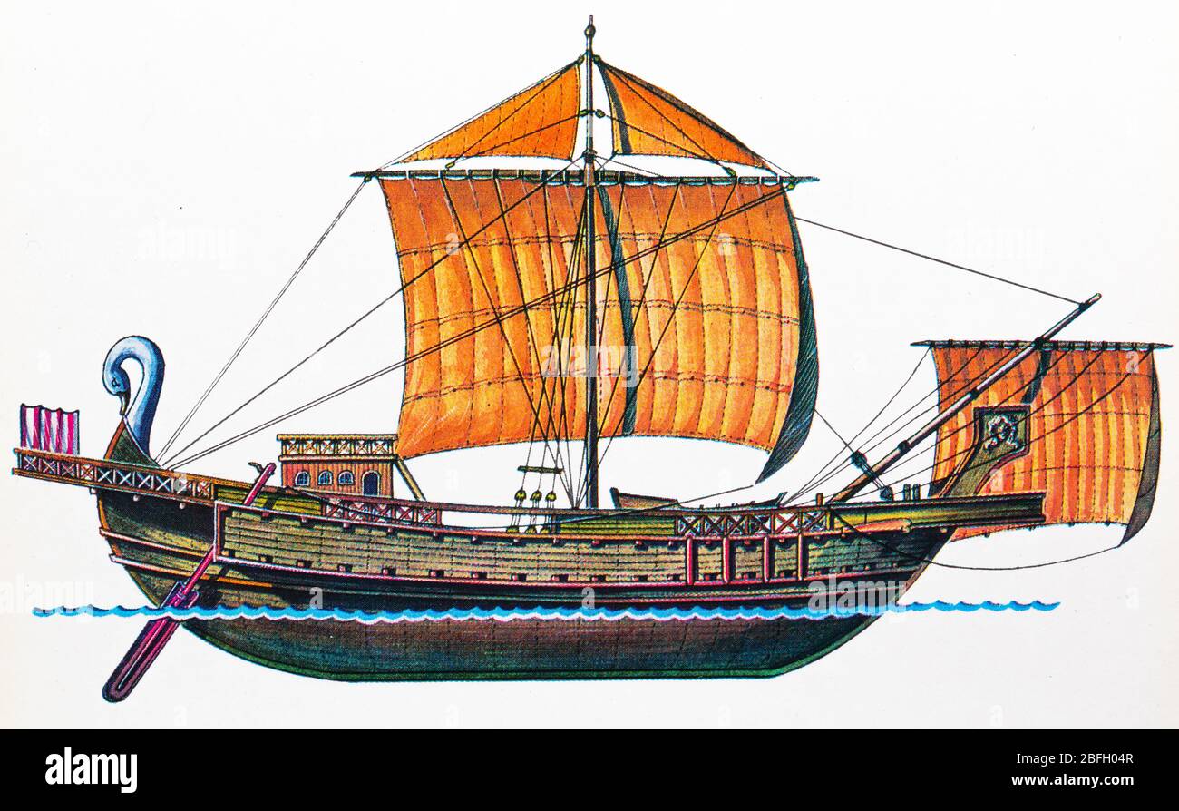 Roman ship hi-res stock photography and images - Alamy