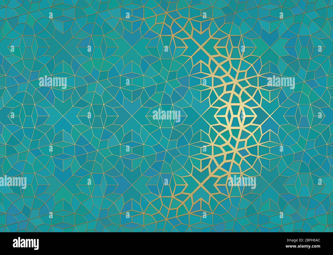 Abstract background with islamic ornament, arabic geometric texture ...