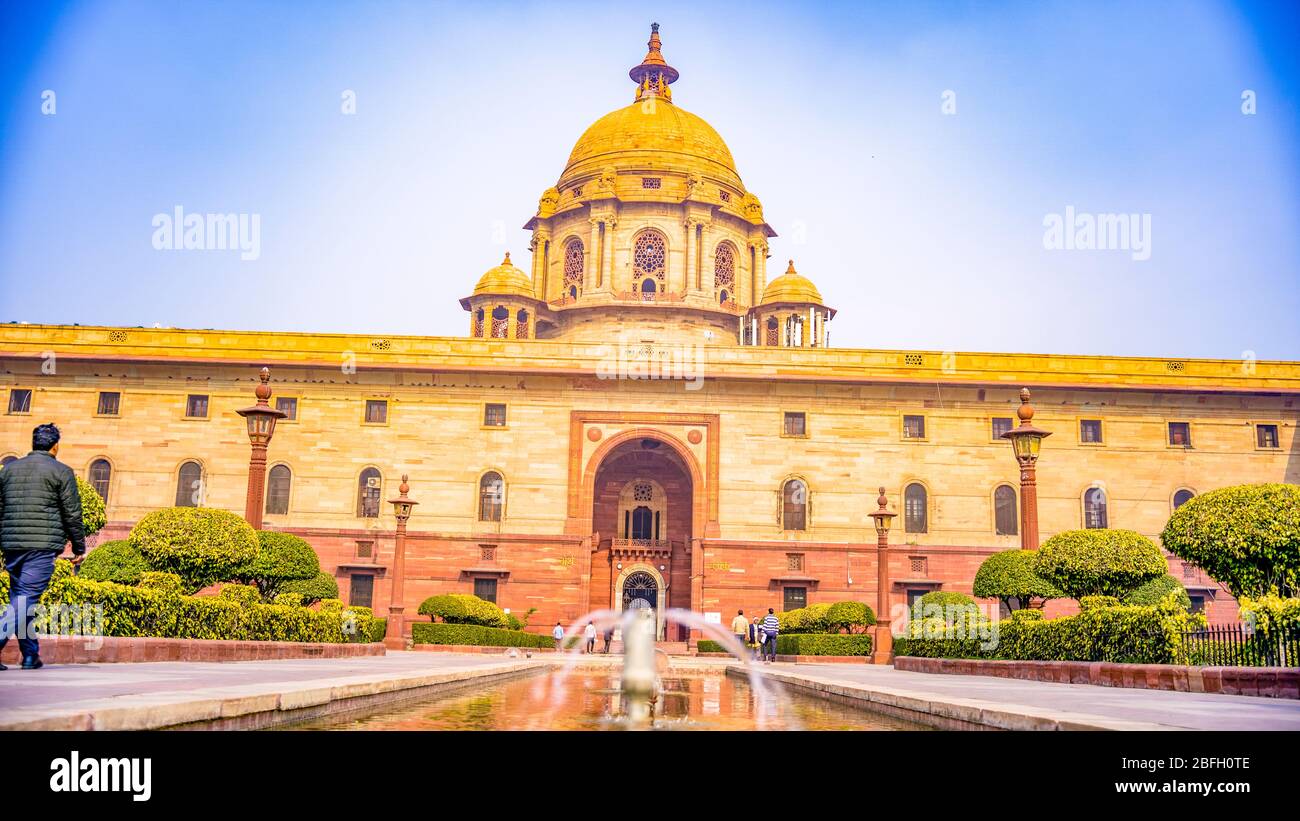 The Rashtrapati Bhavan is the official residence of the President of ...