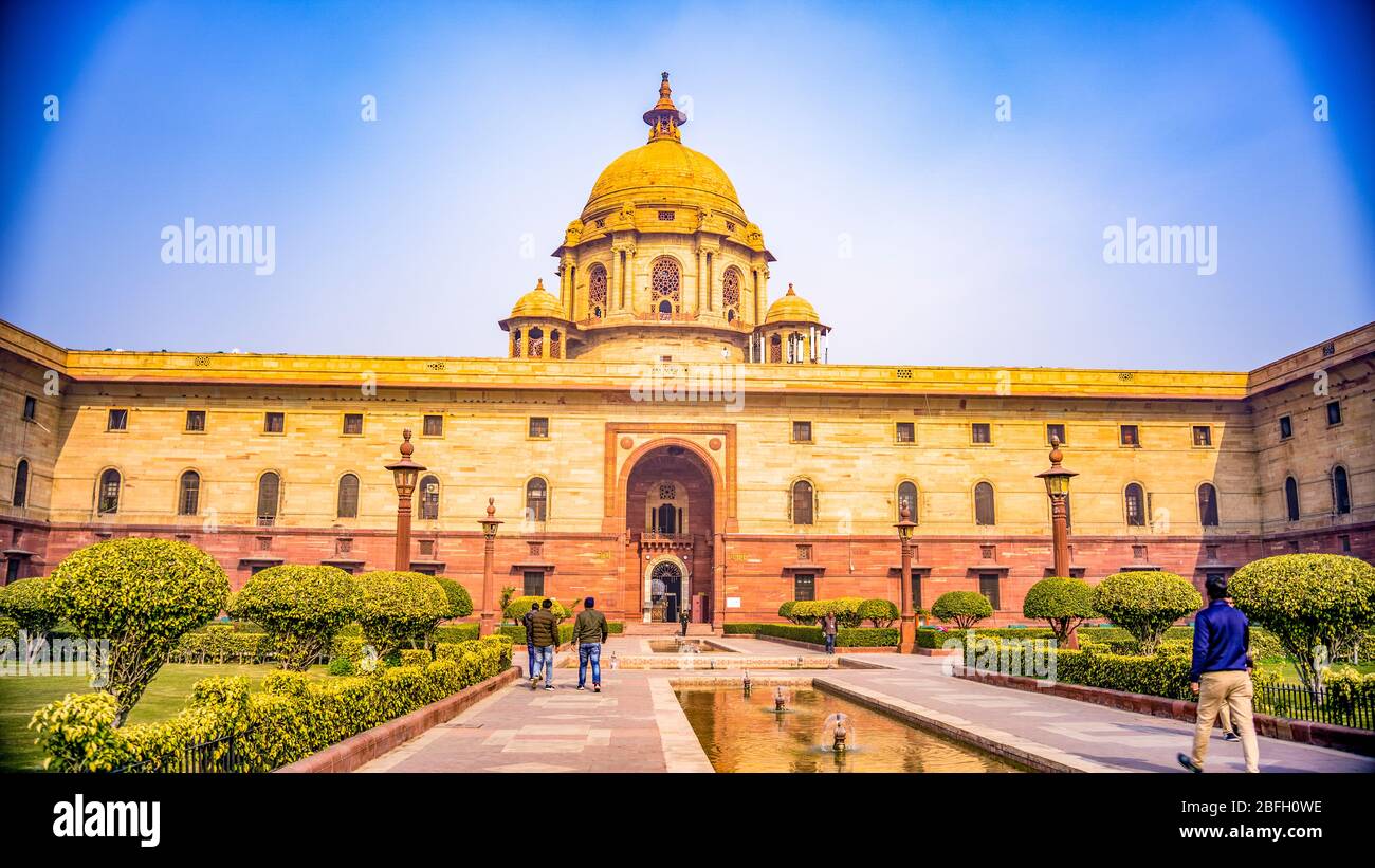The Rashtrapati Bhavan is the official residence of the President of ...