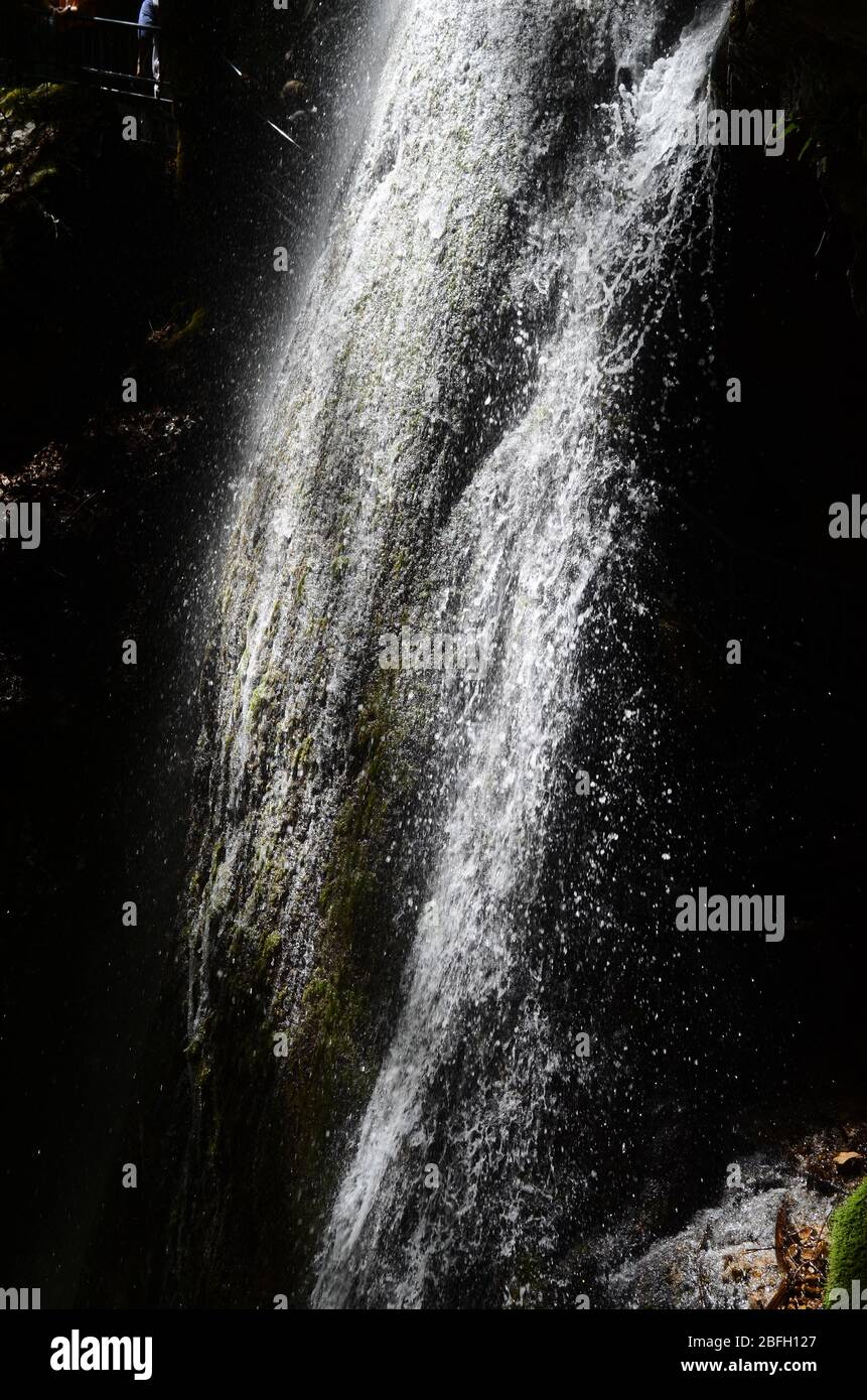 Angon waterfall, nearTalloires and Annecy, Savoy, France Stock Photo ...