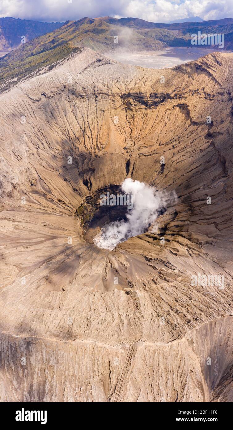 Active Volcanic Crater