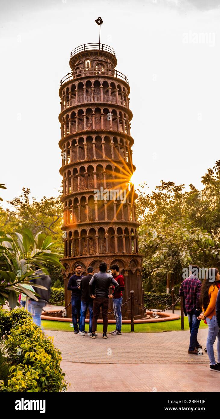 The waste of Wonder park, Park located in South Delhi, , Mahatma Gandhi ...