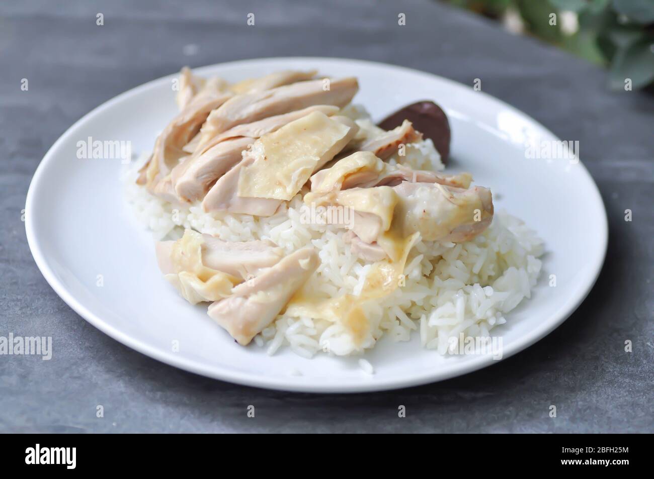 Hainanese chicken rice hong kong hi-res stock photography and images ...