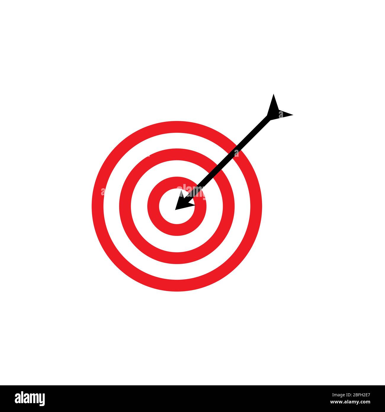 Target vector illustration design template Stock Vector Image & Art - Alamy