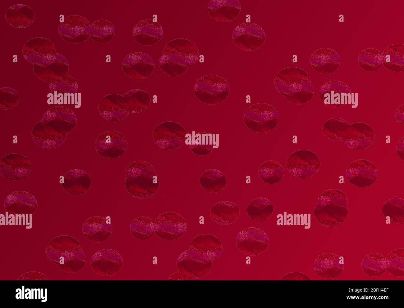 Dark Red Circles Pattern On Gradient Background Stock Photo - Alamy