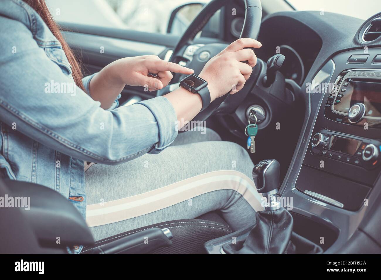 Car computer map hi-res stock photography and images - Alamy