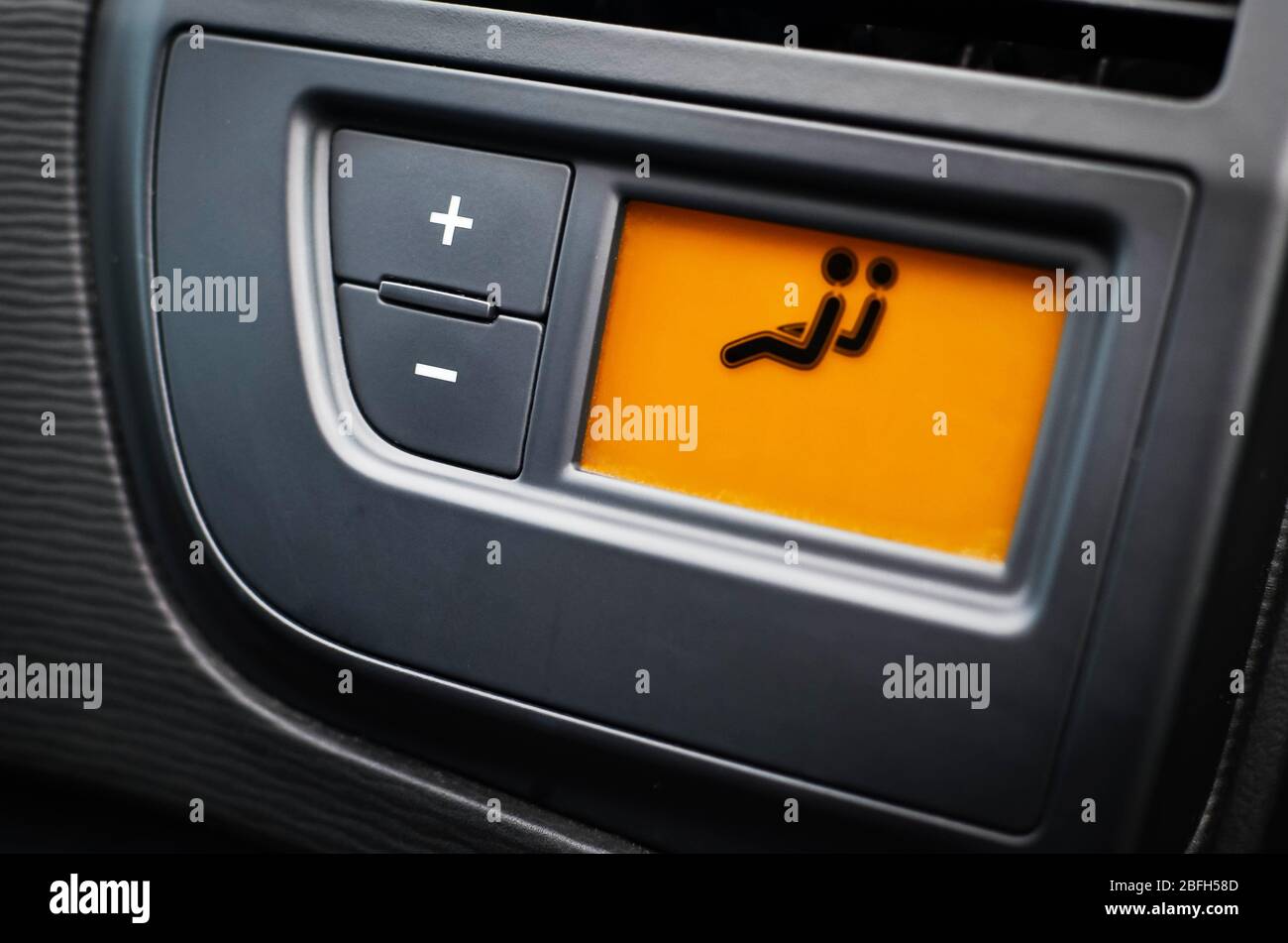 Climate control panel inside the car Stock Photo - Alamy