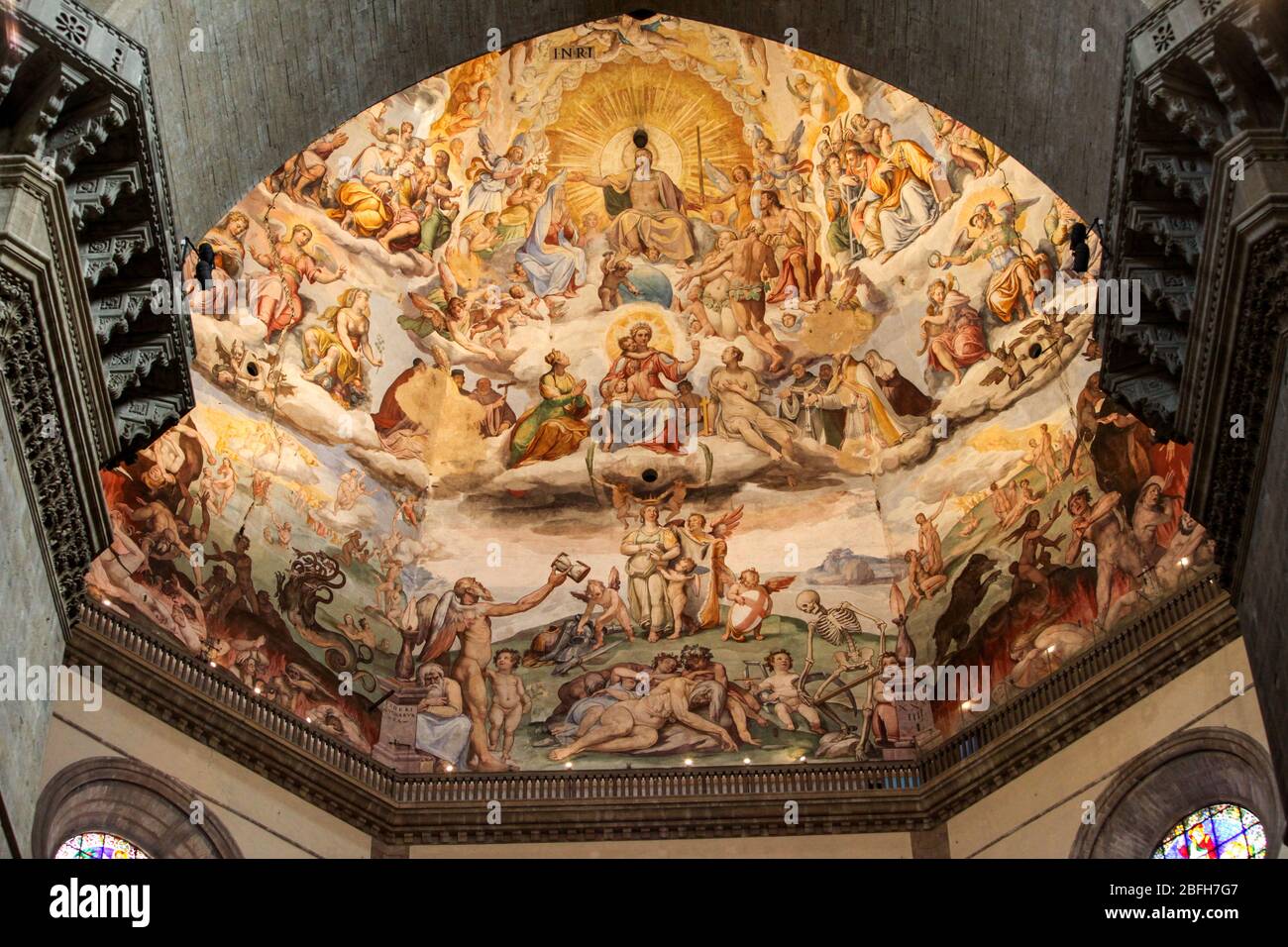 Florence, Italy - September 8, 2011: Florence - Duomo .The Last ...